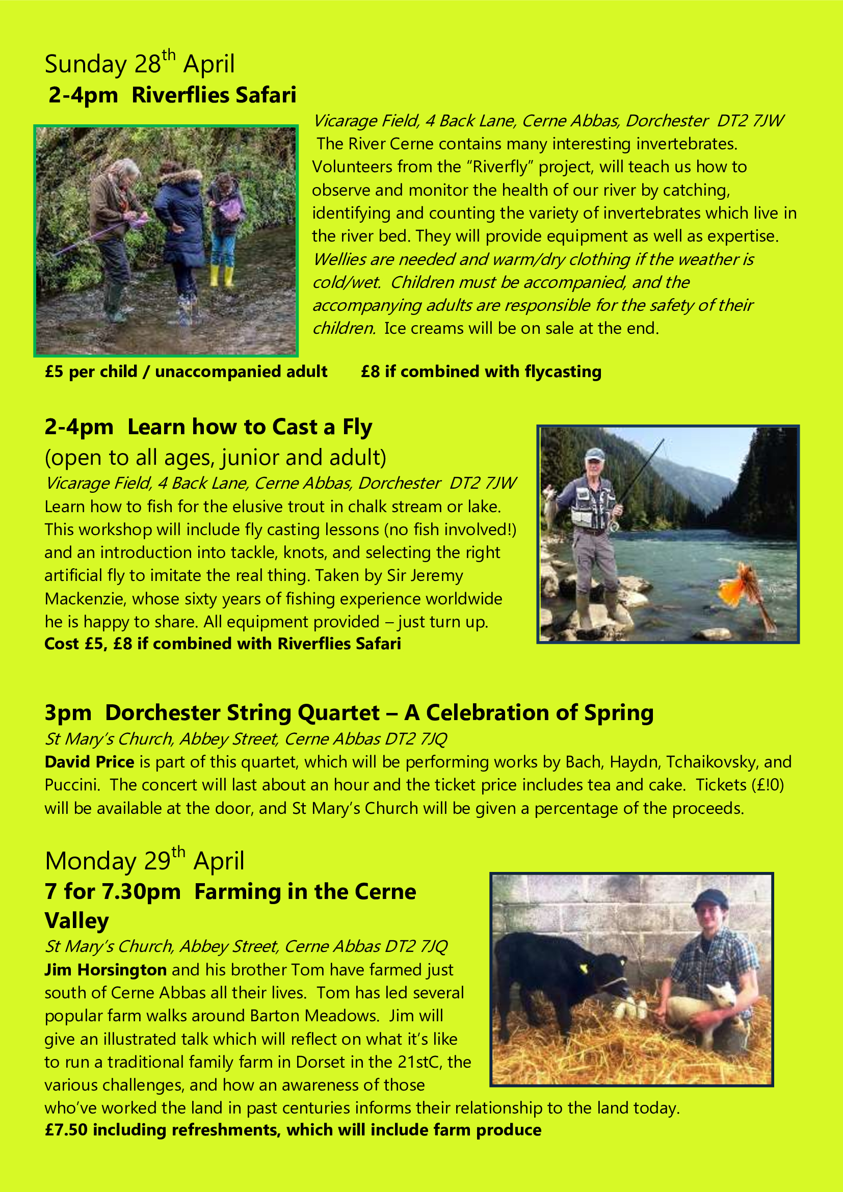 2024 Festival Lineup – Cerne Giant Festival